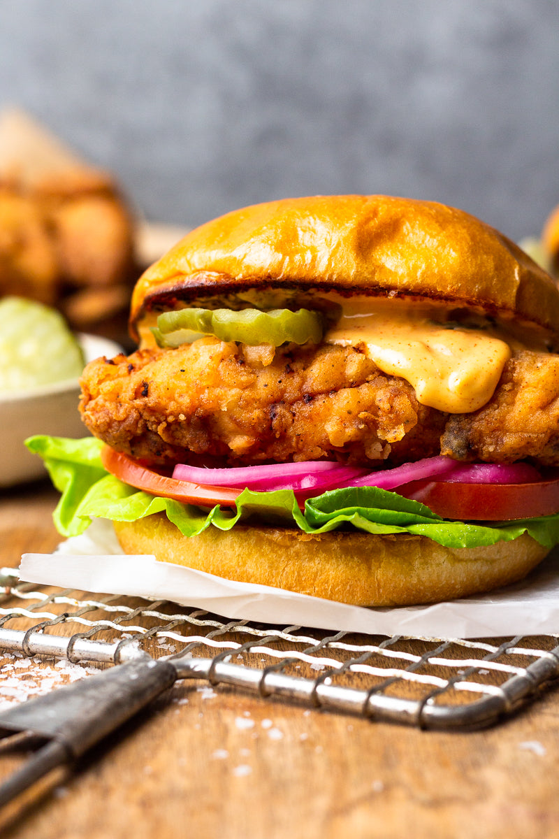 Buttermilk Fried Chicken Sandwich – Igotchu Seasonings